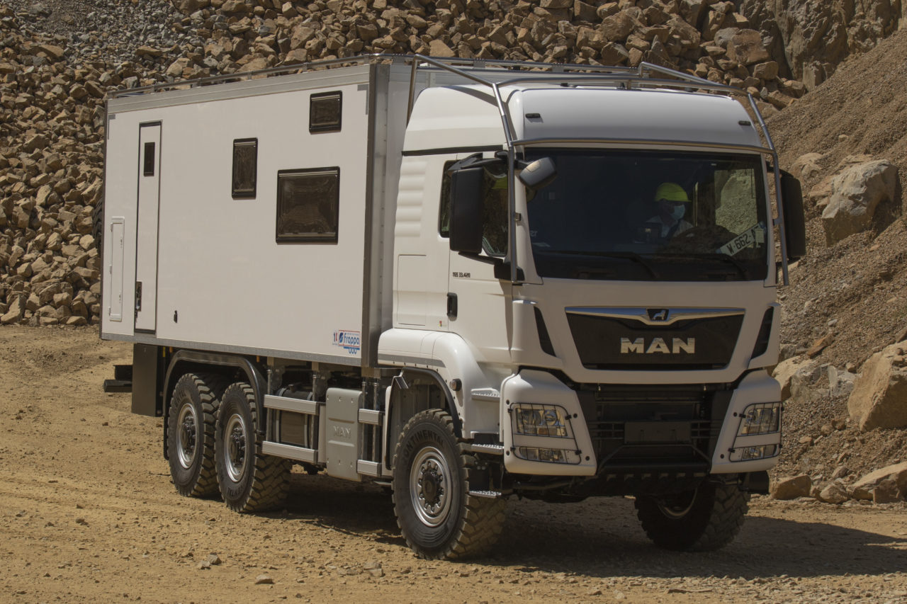 MAN TGM 4x4 CABINE APPROFONDIE - Campers Lab
